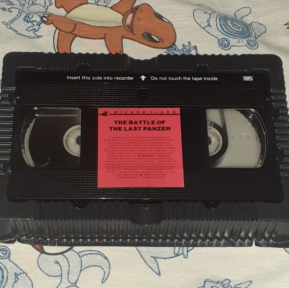Vintage | Media | Wizard Video Battle Of The Last Panzer Vhs Movie War ...